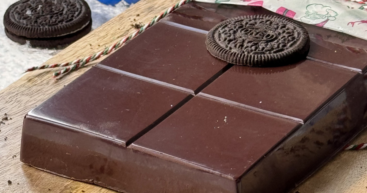 Turrón de oreo y chocolate - Romi's Bakes